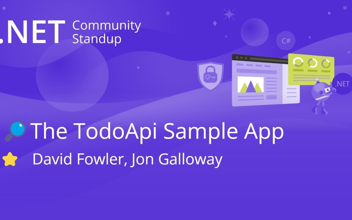 ASP.NET Community Standup - Taking a look at the TodoApi Sample ...