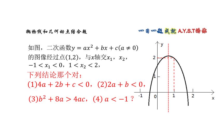 根据二次函数的图像和对称轴,对系数不等式进行转换,解出本题