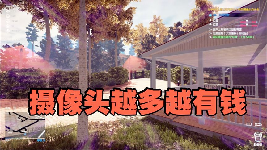 小林解说:小偷模拟器 门口几个摄像头,这家绝对很有钱!