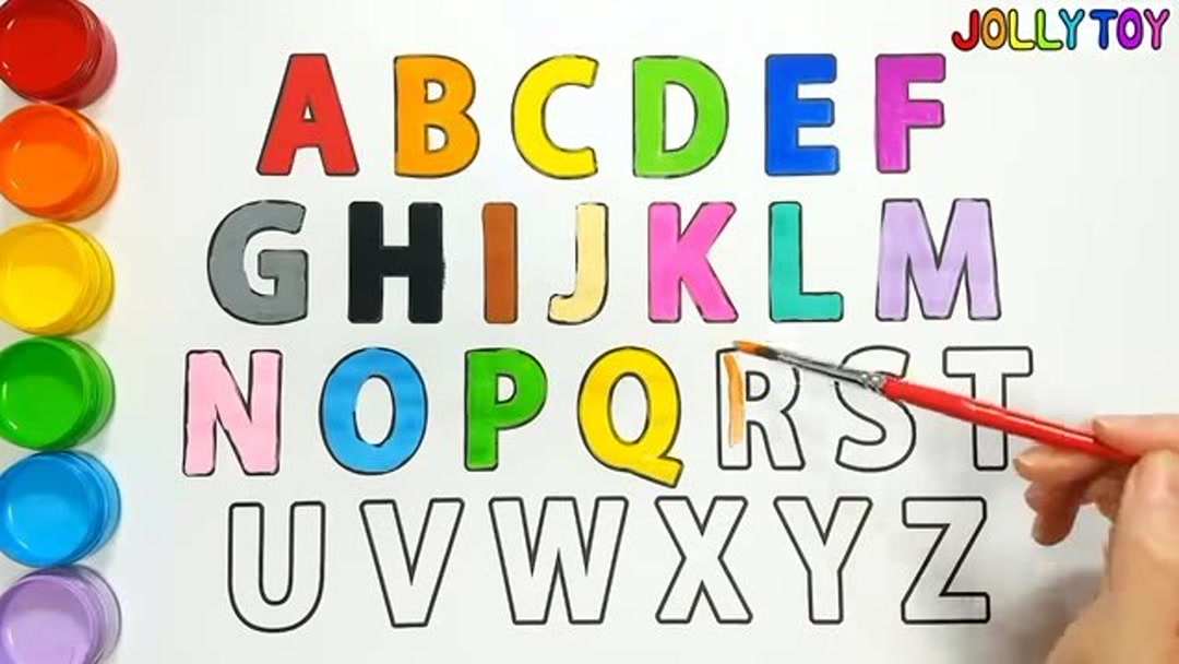 边学边画:学习26个英文字母!