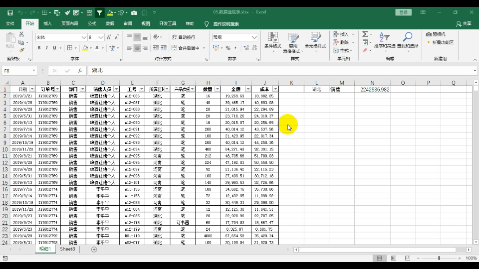 带你吃透数据透视表,玩转动态透视不是梦