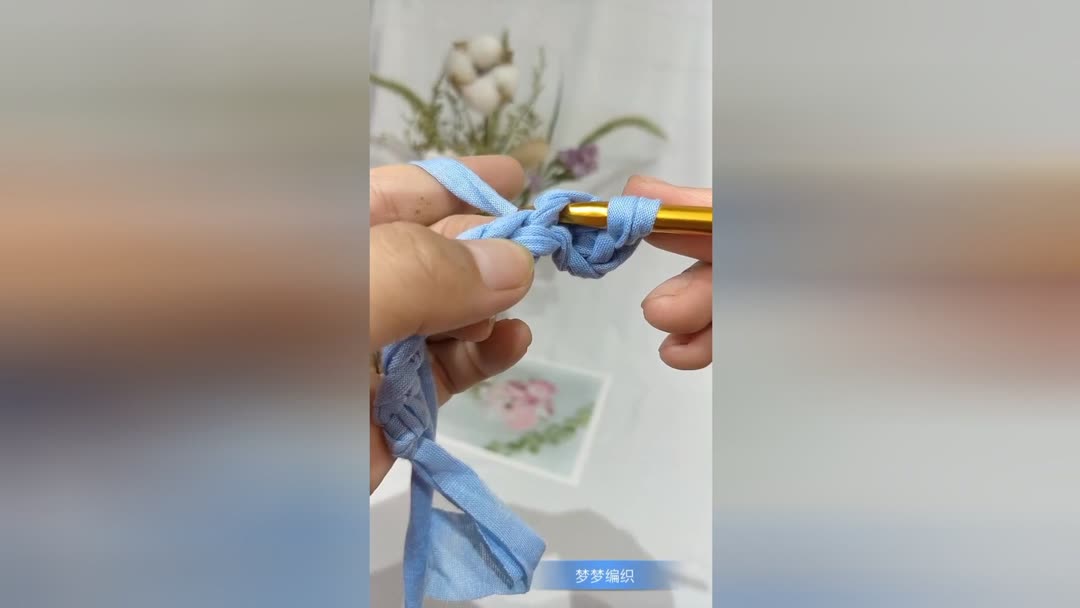 钩针入门教程,基础针法(:短针代表符号X ),傻瓜教程,新手不必担心学...