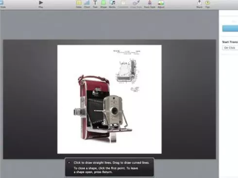许岑讲幻灯片制作软件 Keynote 中 Draw with Pen 的一种用法