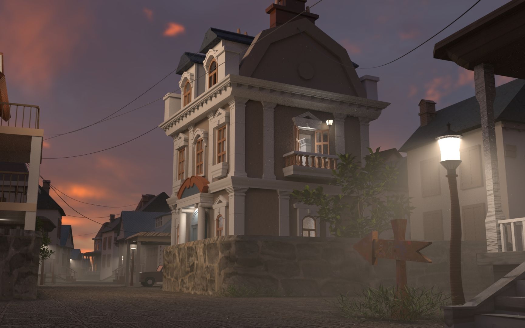 三维动画短片《Toy world》 玩具世界