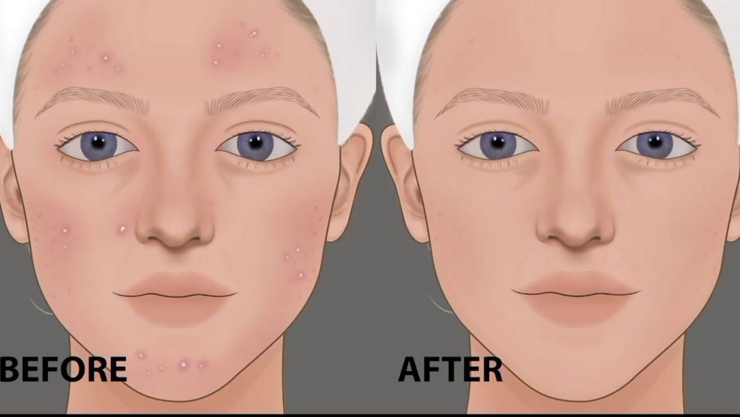 动画护肤过程!美女的完美肌肤竟然需要这些步骤~