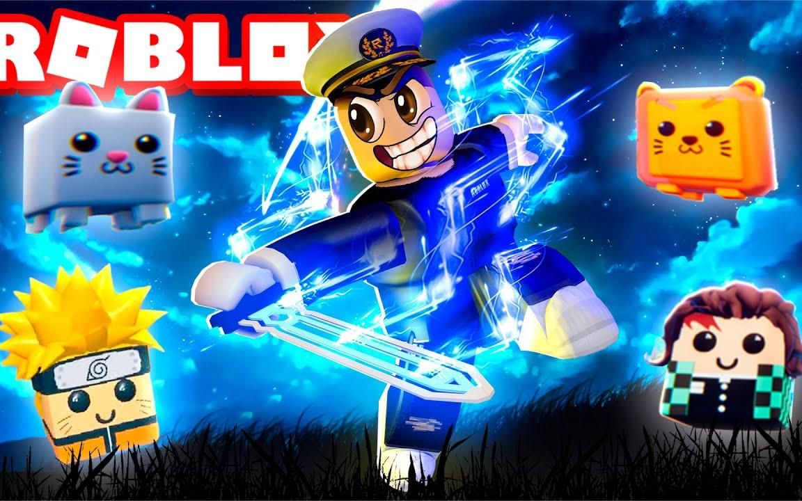 Roblox武器传奇模拟器:穿越鬼灭之刃!变身武器大师!小格解说