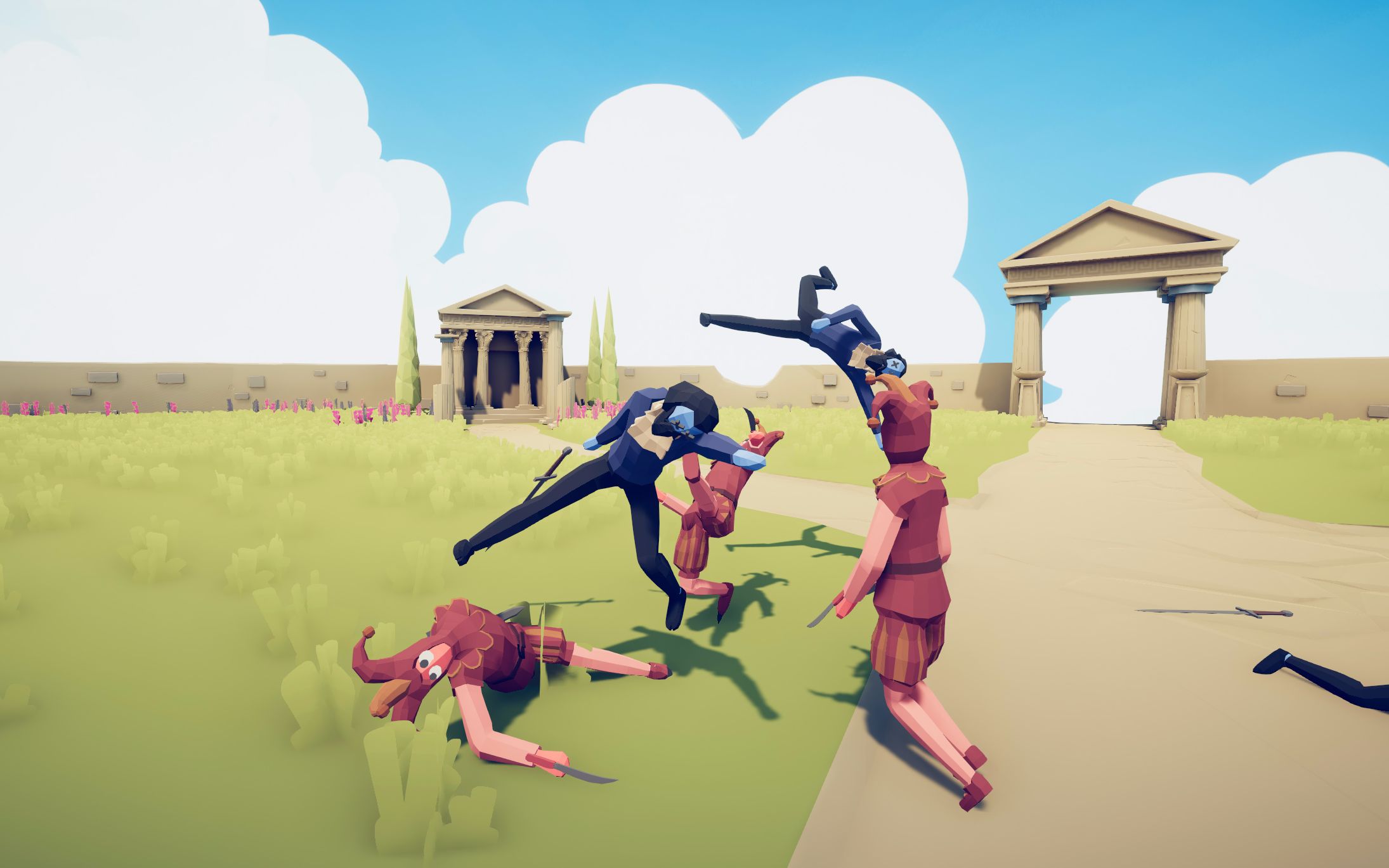 【孤狼】《全面战争模拟器》懵圈子娱乐实况解说08(大长杆铅笔侠,...