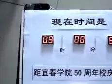 宜春学院电子产品开发组数字电路设计制做的时钟-方汉兵