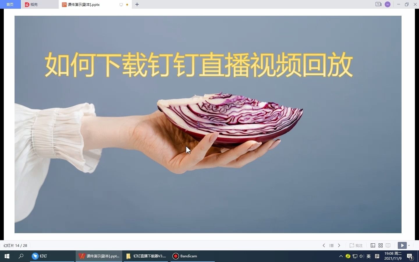 如何下载钉钉直播的视频回放