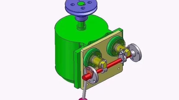 机械原理动画46#三维建模 #机械设计 #产品设计 #3d设计