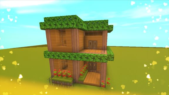 迷你世界:“生存木屋”制作教程!不用解锁任何就能制作的大房子