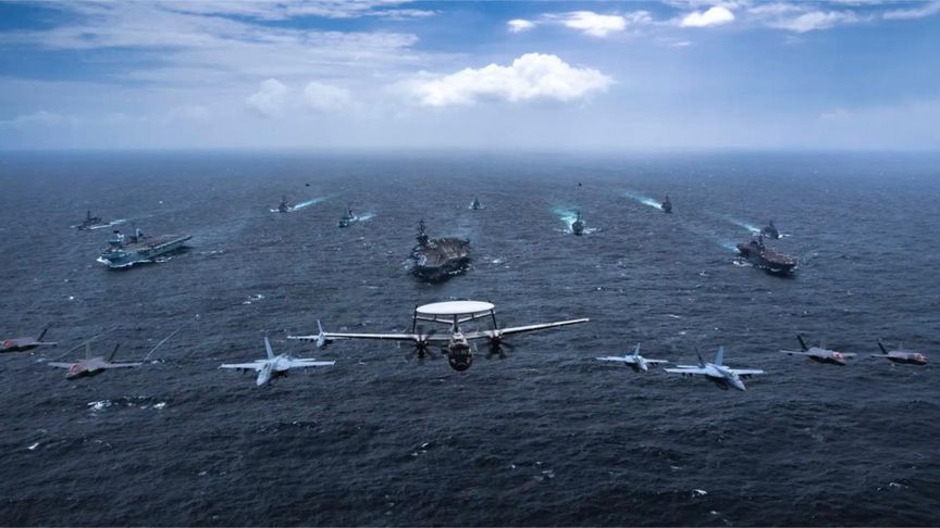 26国海军演习之际,中国划下一大片禁区,进行重大军事行动