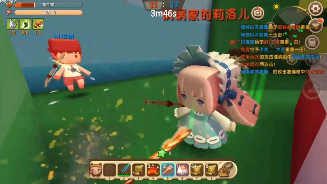 迷你世界:弓箭对战,被射成筛子!