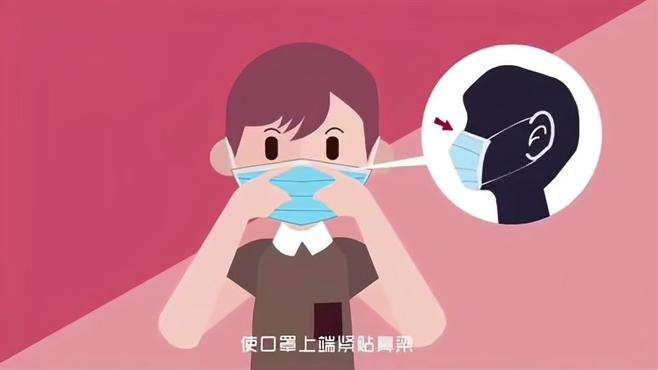 如何正确佩戴口罩?需要四步