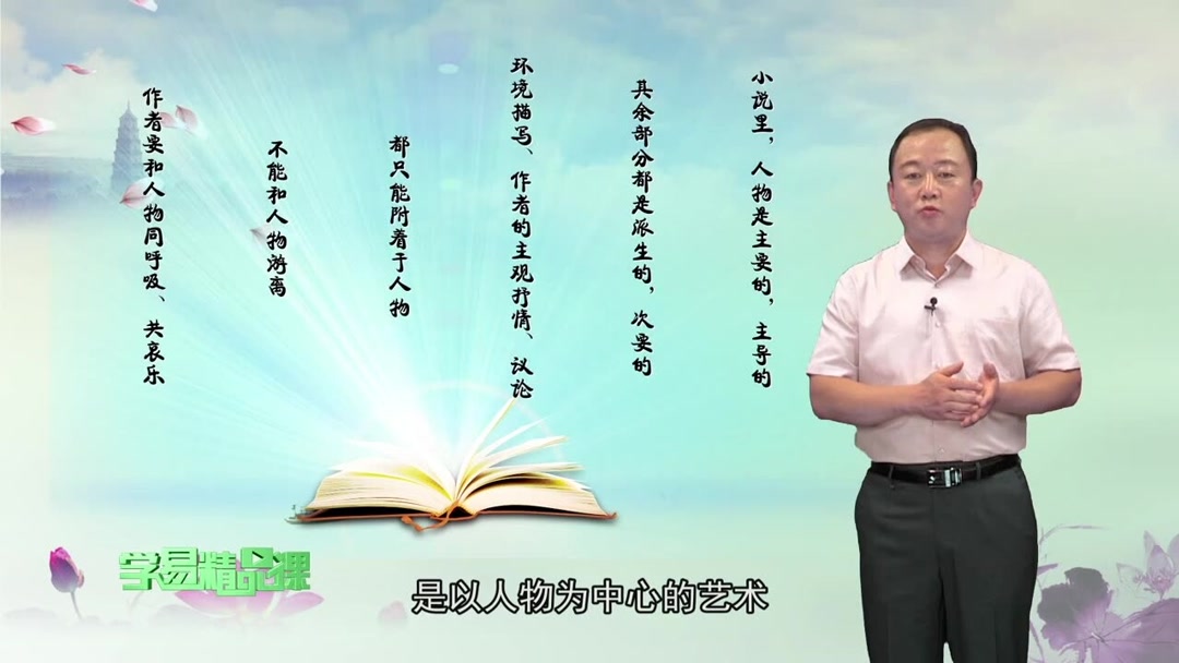 小说阅读 品味环境描写的作用 第二十三讲 品味小说中的环境描写对...