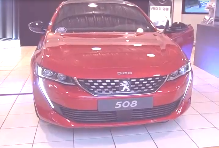 实拍新款标致508,摆脱中庸的外观 颜值能与阿特兹抗衡