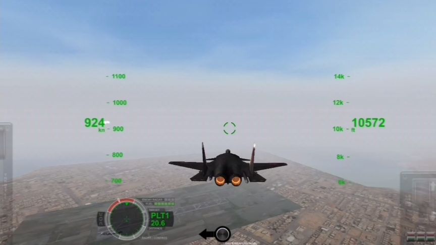 《模拟空战》任务八:清除海上石油平台