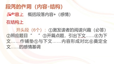 第五讲 段落的作用