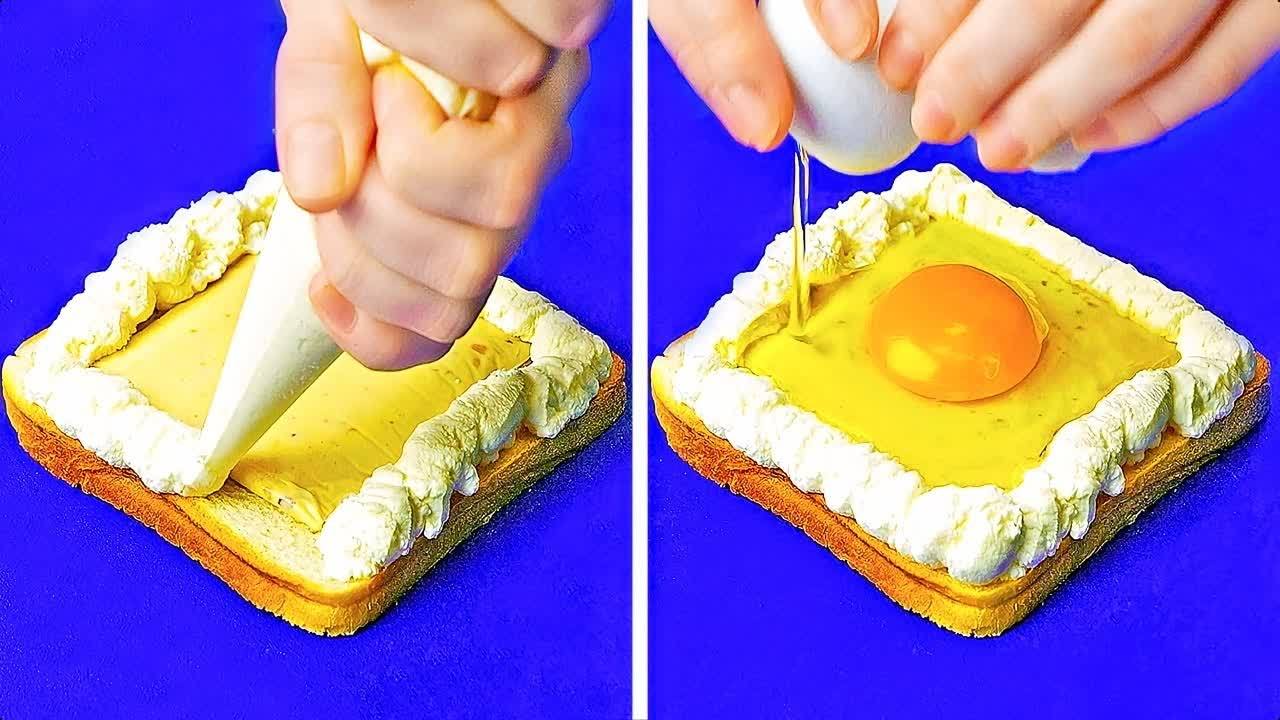 生活妙招DIY:26个快捷简便的早餐食谱!