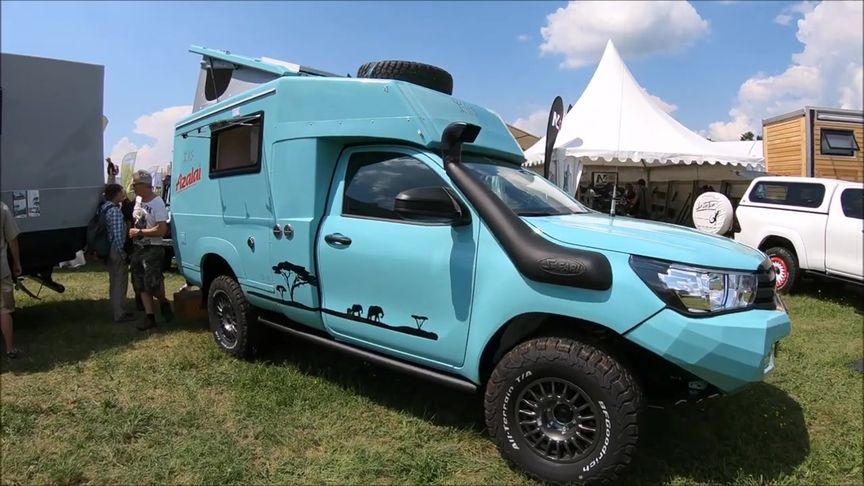 长城炮也可以这样改!适合越野的皮卡房车,颜值在线,功能强大