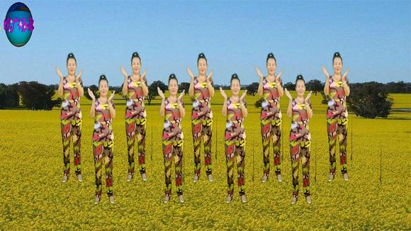 广场舞这样跳也很美《东西南北风》时尚动感手指健身操简单易学