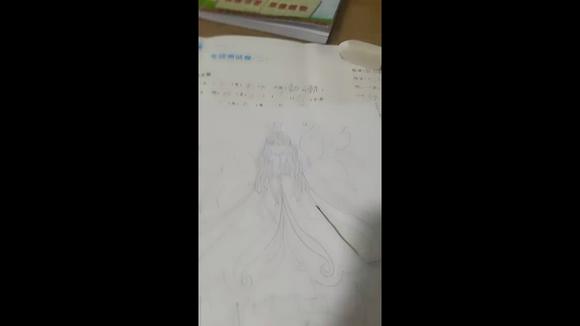 写作业的时候画画,艾玛,真香