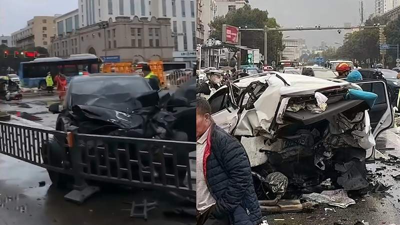 浙江台州警方通报一特斯拉连撞2车致2死1伤:肇事司机已被控制