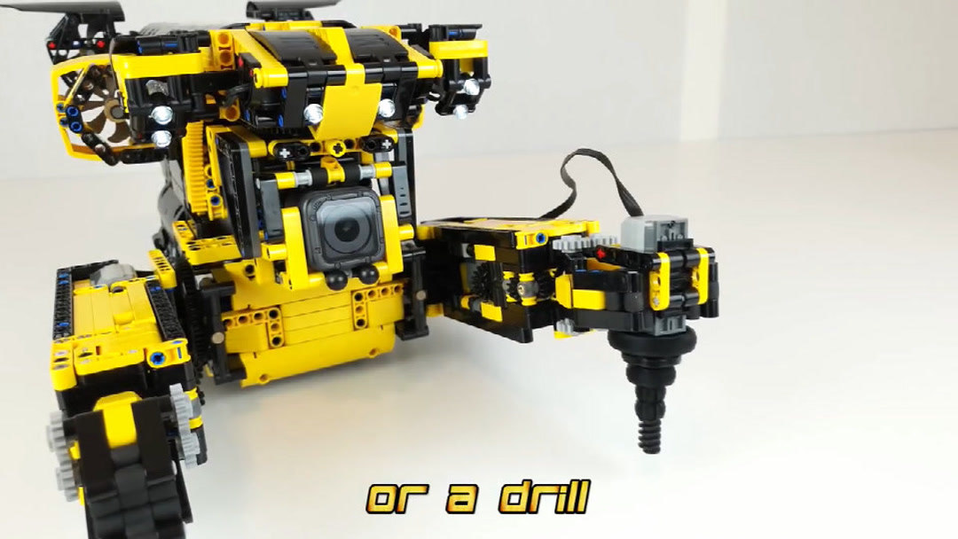 乐高科技积木组装智能机器人