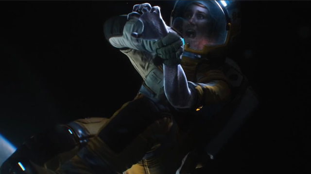 宇航员太空作业遇险,为了活命自断胳膊!一部直击心灵的动画