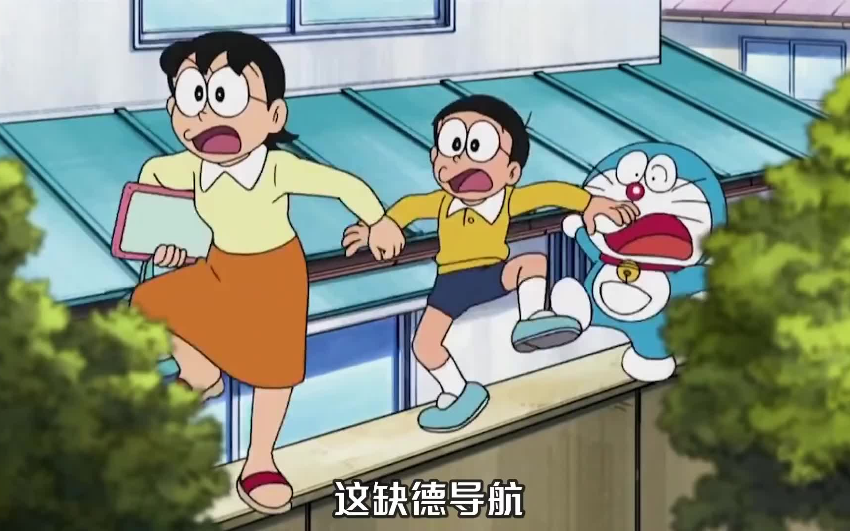 哆啦A梦:一块牛排引起妈妈间的较量,无辜的孩子最后遭殃。哆啦A梦...