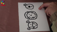 小渴简笔画:简单又好看的动物简画教学,轻松教会你!