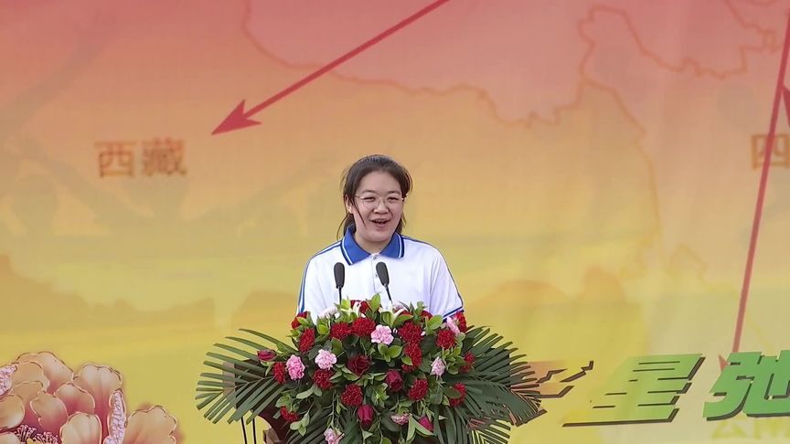 民勤一中举行2022届高三学生毕业典礼 毕业学生代表致辞 #毕业季