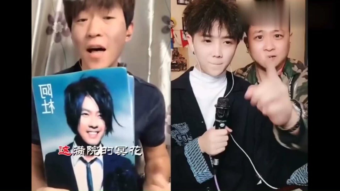 网红小伙模仿明星唱《渡我不渡她》,太惊艳了?