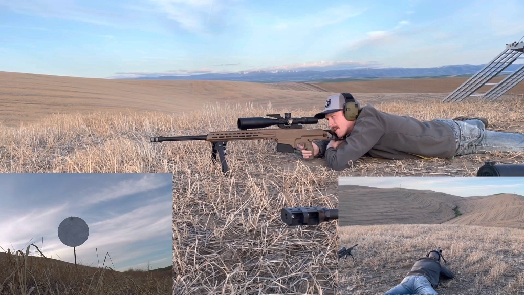 Barrett mrad(mk22)对比Ruger precision靶场测试,入门和顶级狙击枪...