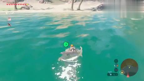 「塞尔达传说」在魔兽盖农的状态下前往右下角小岛还能开启荒岛试炼...