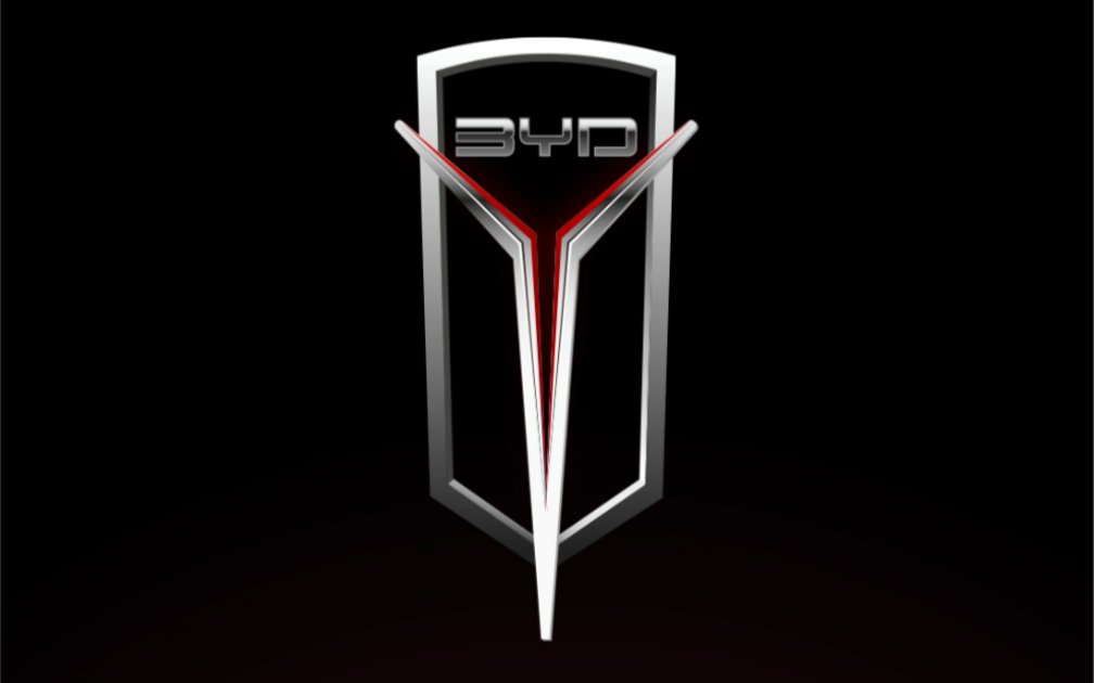给比亚迪重新设计的车标