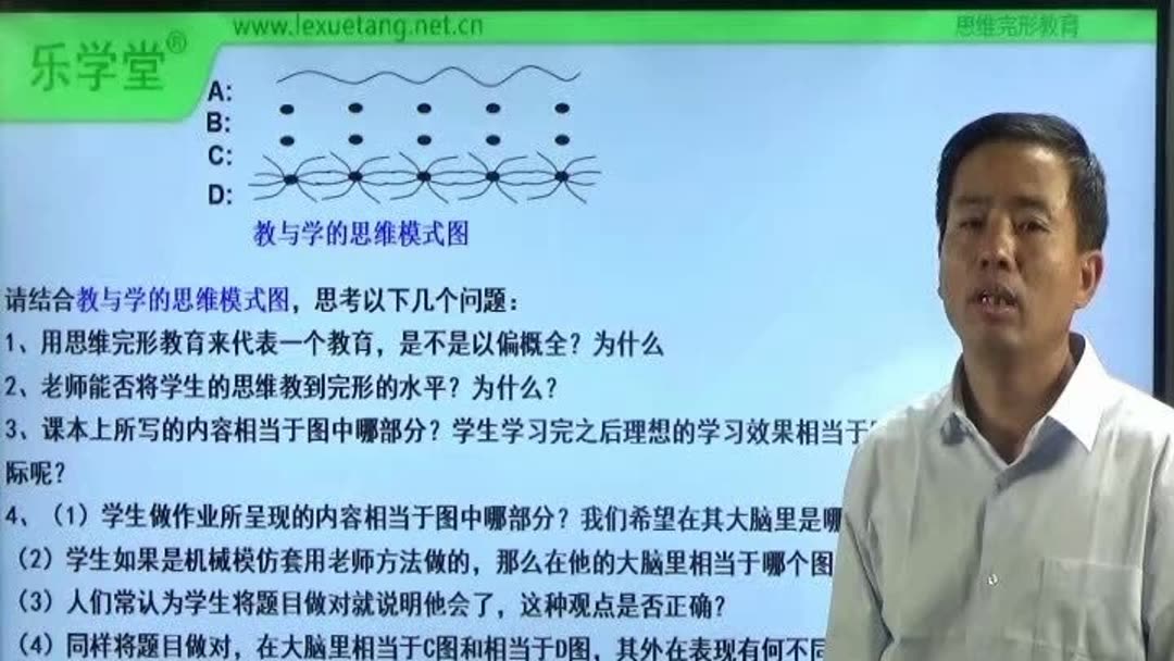 什么是思维完形教育—如何让学生的学业成功与事业成功相统一