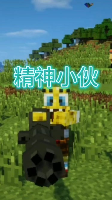 当我的世界遇上精神小伙,会发生些什么?