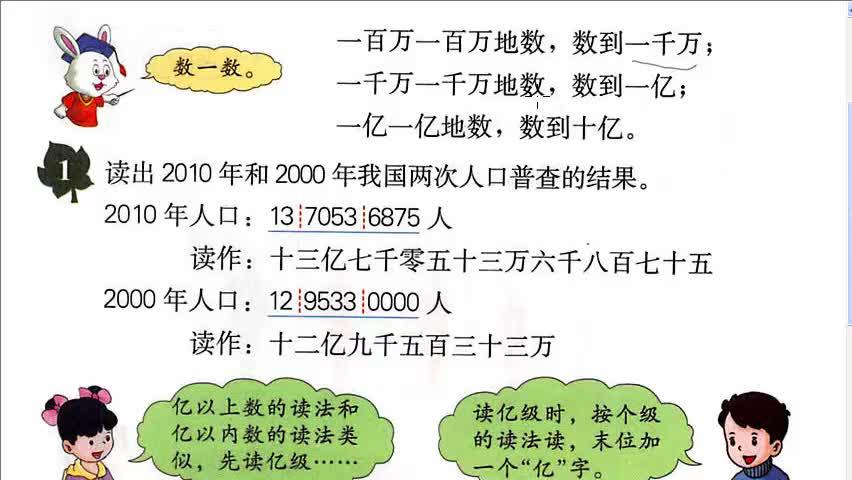 第六章亿以上数的读法4