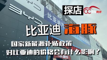 探店比亚迪海豚,国家新能源补贴政策对比亚迪的价格会有什么影响