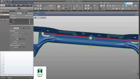 AutoForm工艺设计中,为什么包边翻边展开展不开