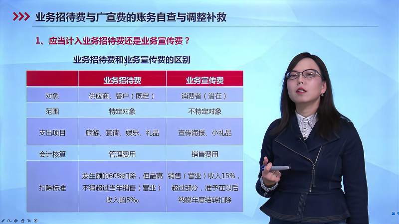 业务招待费和业务宣传费如何区分?