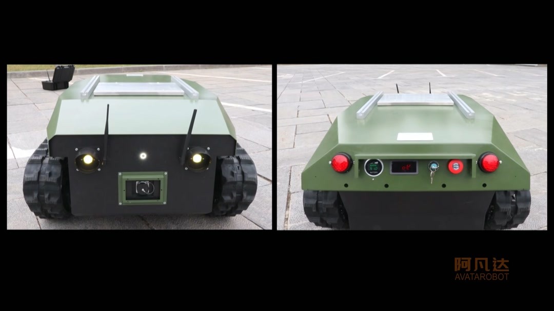 阿凡达AFD-R17机器人底盘履带底盘车可搭载多种设备支持二次开发