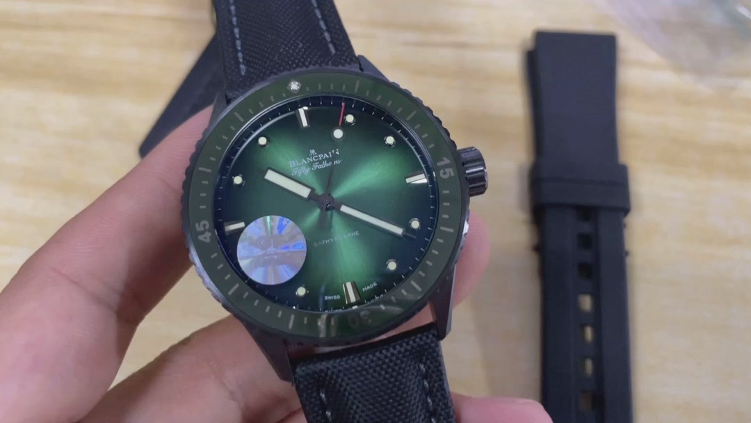 宝珀五十噚系列5005绿盘腕表(深潜器限量腕表)