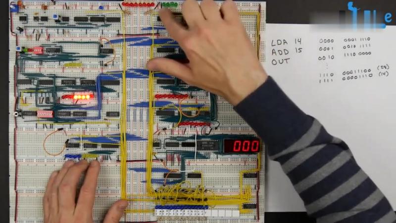 63.C36、8位计算机的CPU的控制单元-Part1