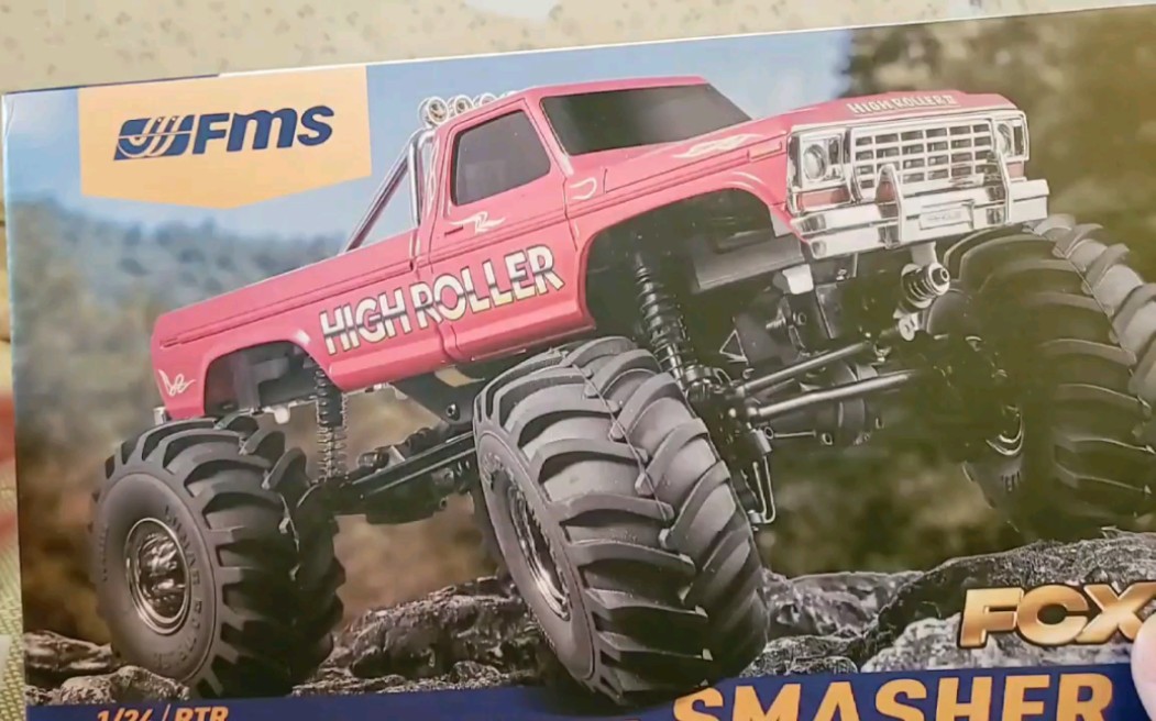 【围观交流 4】FMS fcx24 粉碎者 1/24 小大脚 微车 RC遥控车 模型 fur...
