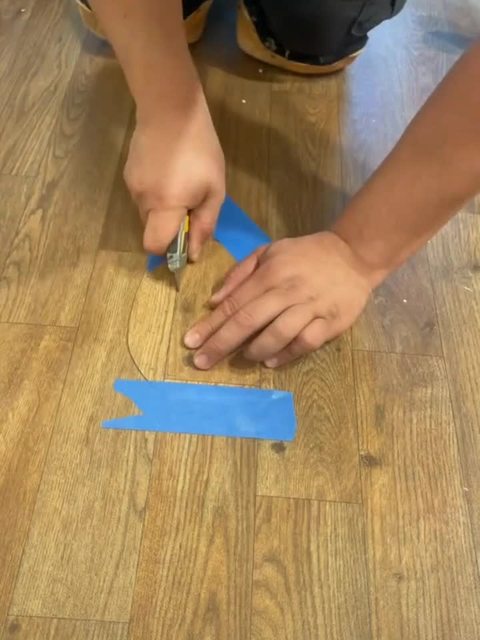 木地板坏了这样子修复完美无缺,真是非常的有妙招