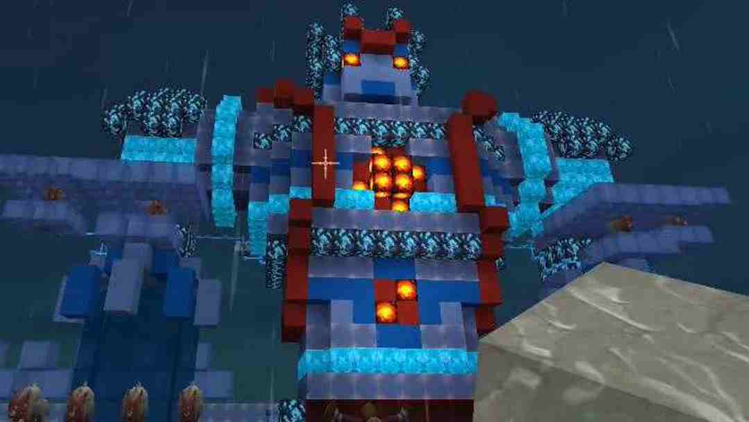 迷你世界 刷怪塔里的怪兽跑出来了