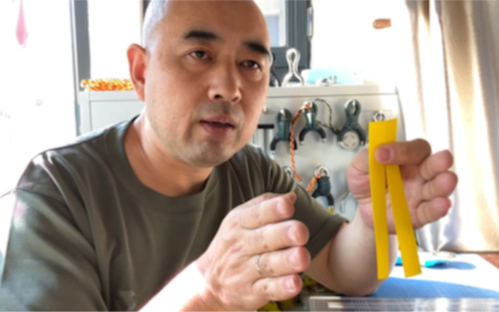 新手玩弓如何计算皮筋不同锥度裁切多少付