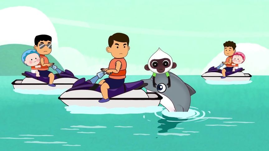 可可小爱:安全第一,珍爱生命,预防溺水,从我做起